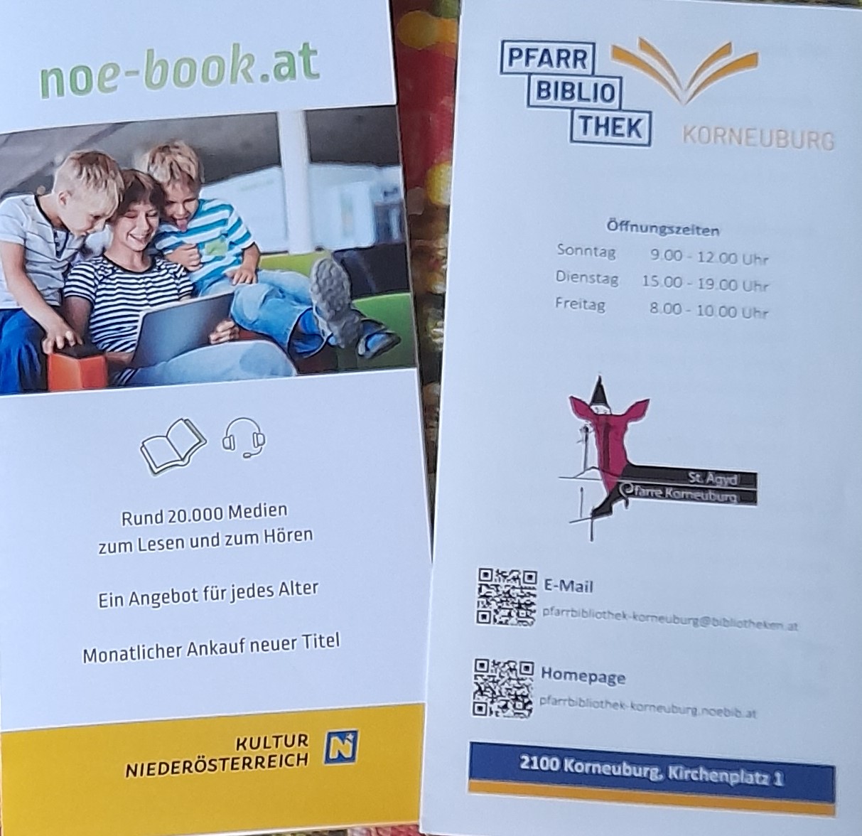 noe-book.at in der Pfarrbibliothek Korneuburg! - Pfarrbibliothek Korneuburg